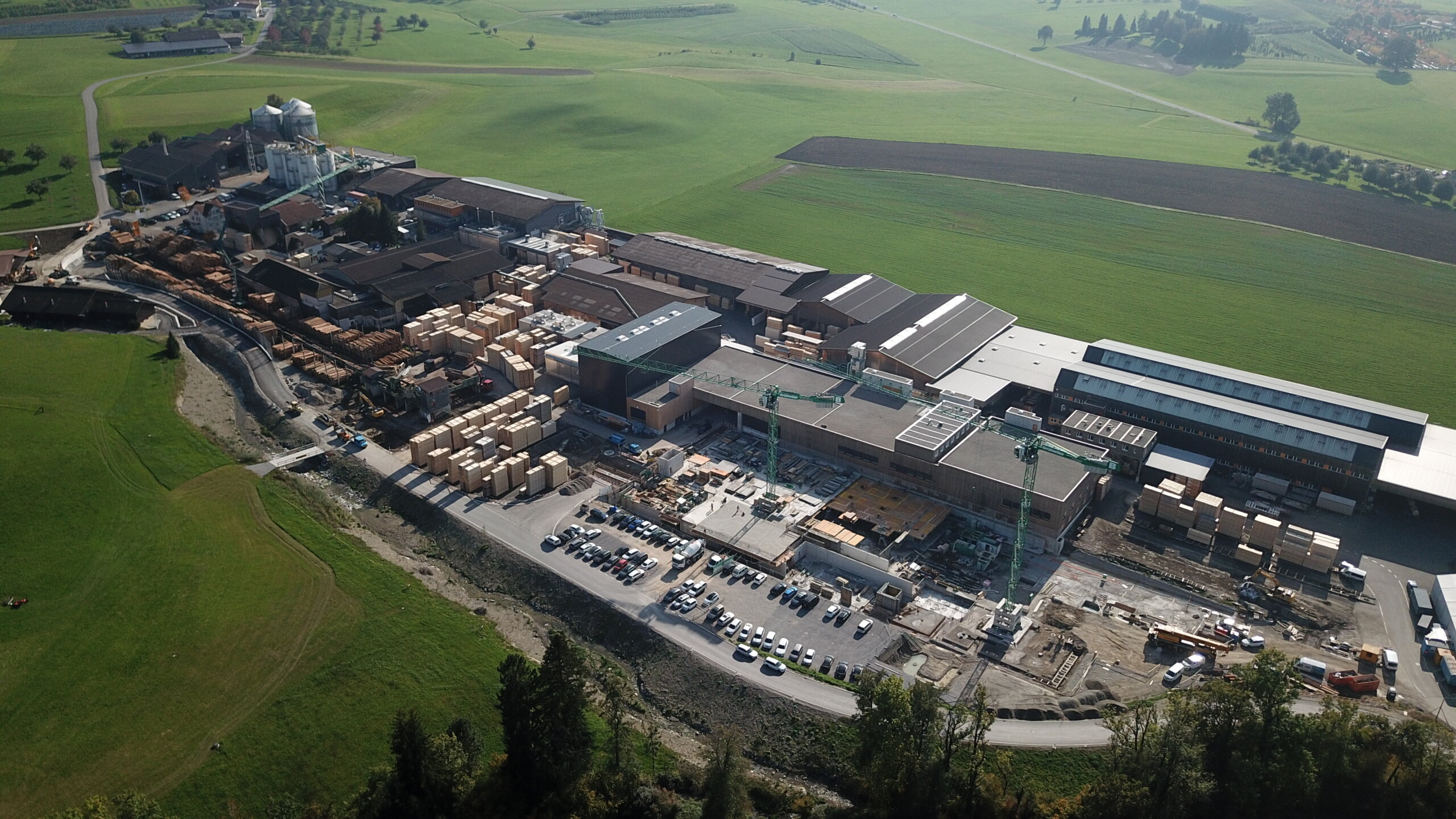 Blumer Lehmann AG, Neubau ESH Halle 18/20, Gossau - Brühwiler Bauunternehmung AG